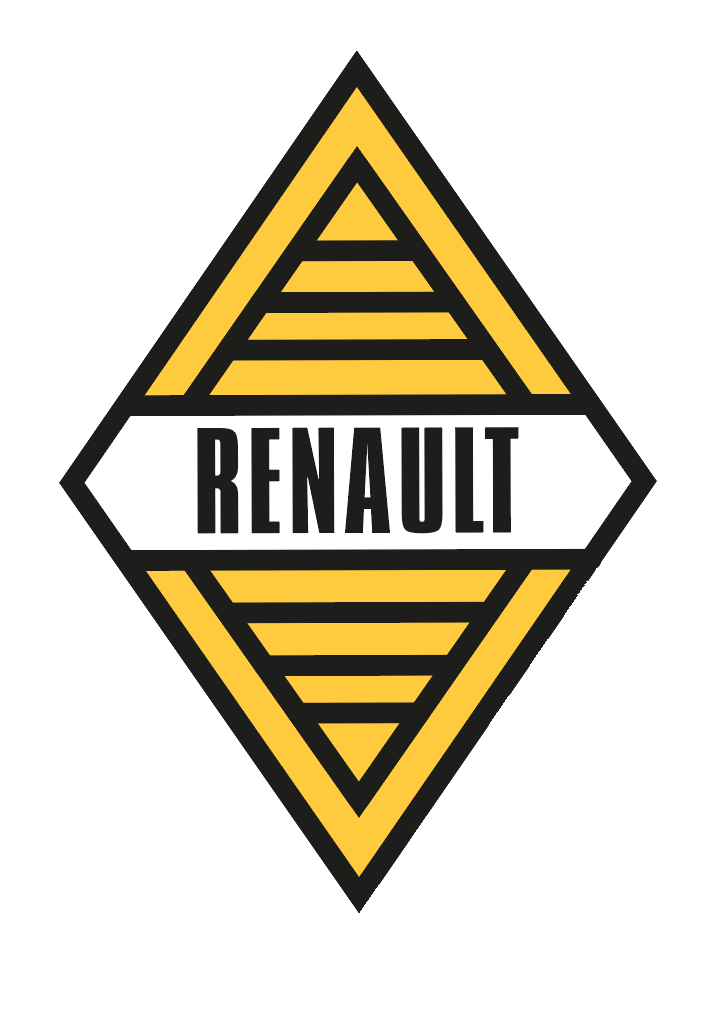 Sticker Renault Logo Vintage 1959 - LEONARD DIJON