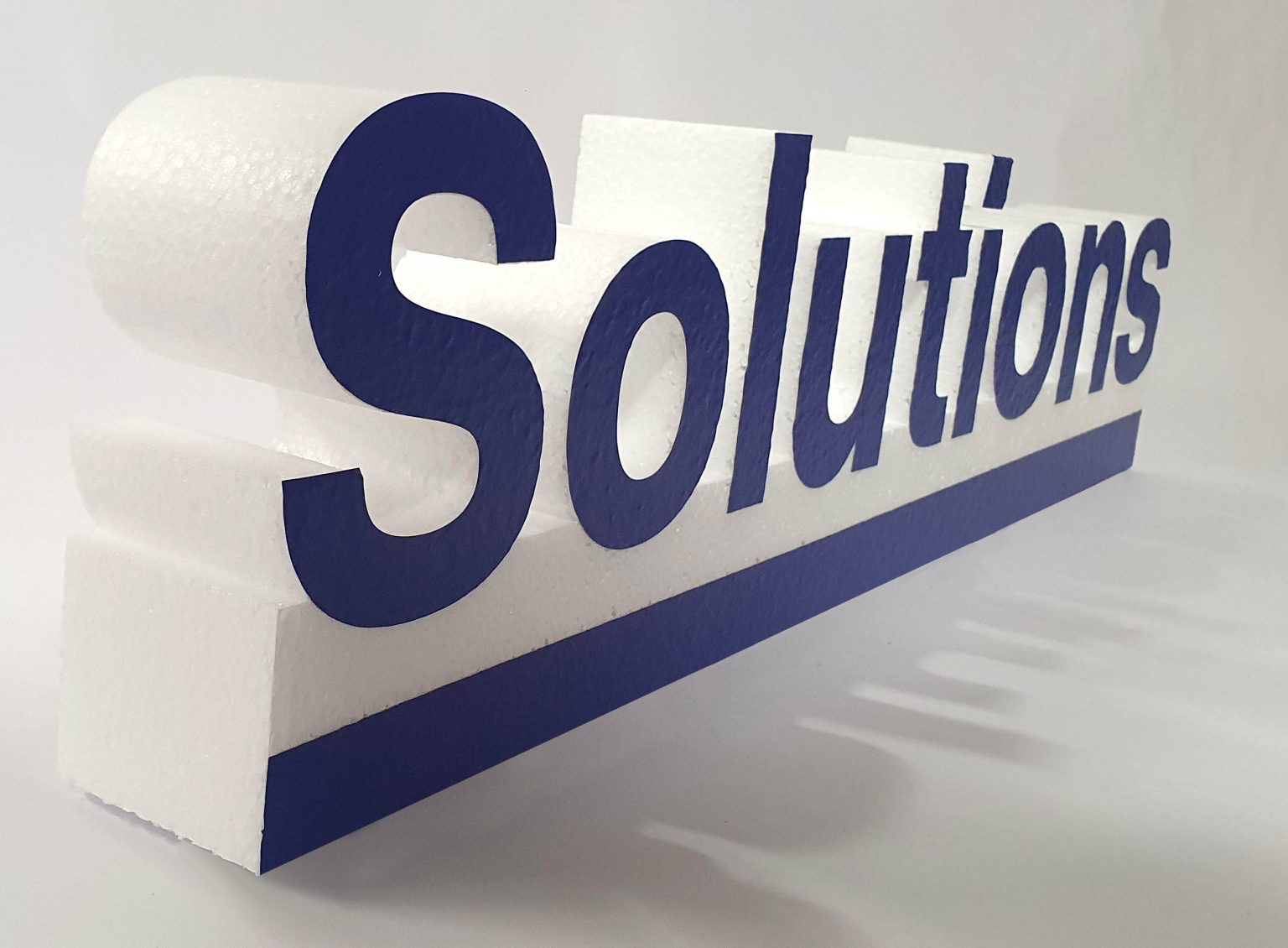 Logo polystyrène 3D - LEONARD DIJON