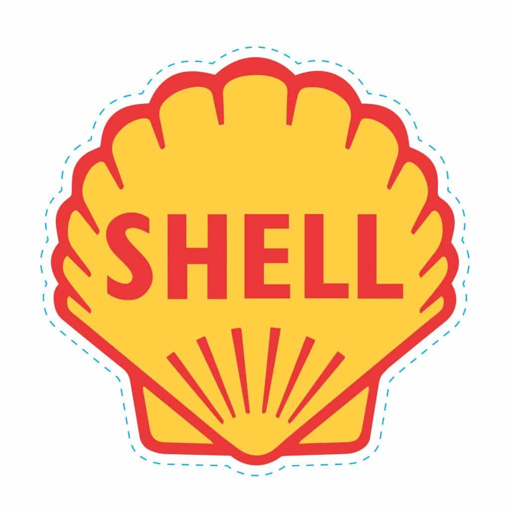 Sticker vintage logo Shell - LEONARD DIJON