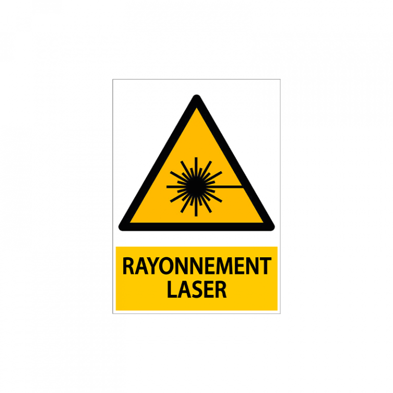 Plaque Rayonnement laser - LEONARD DIJON