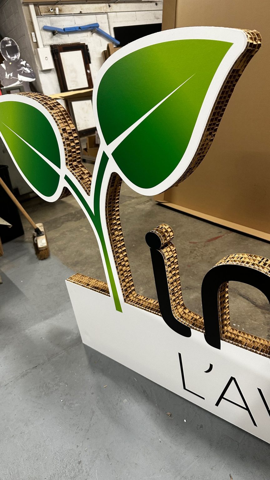 Impression sur carton alvéolaire re-board, beelite ou abiplex - LEONARD ...