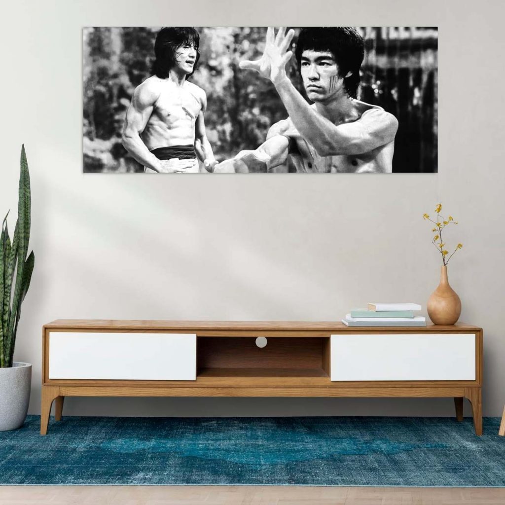 Tableau Film Bruce Lee - LEONARD DIJON